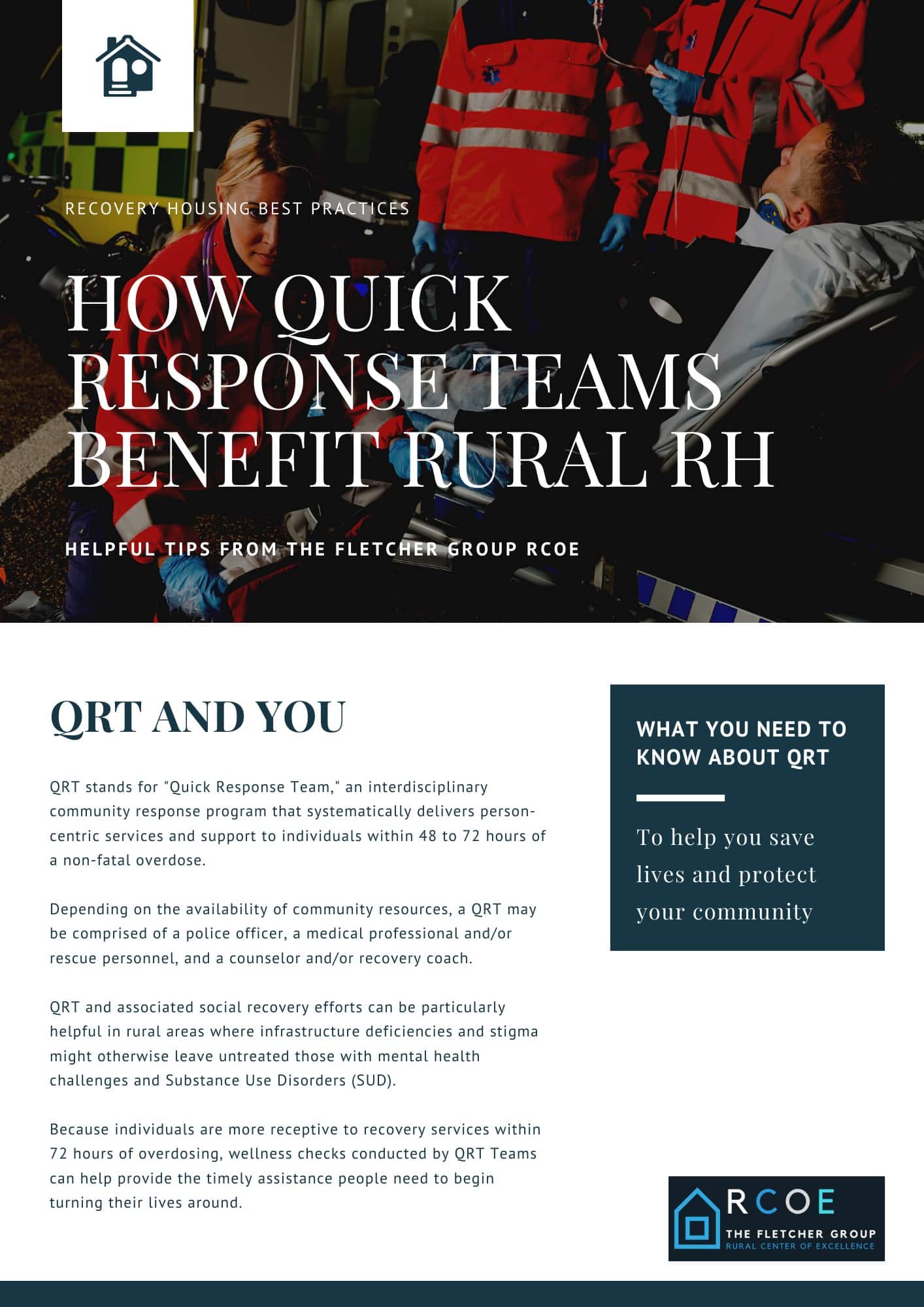 How Quick Response Teams Benefit Rural RH - Fletcher Group